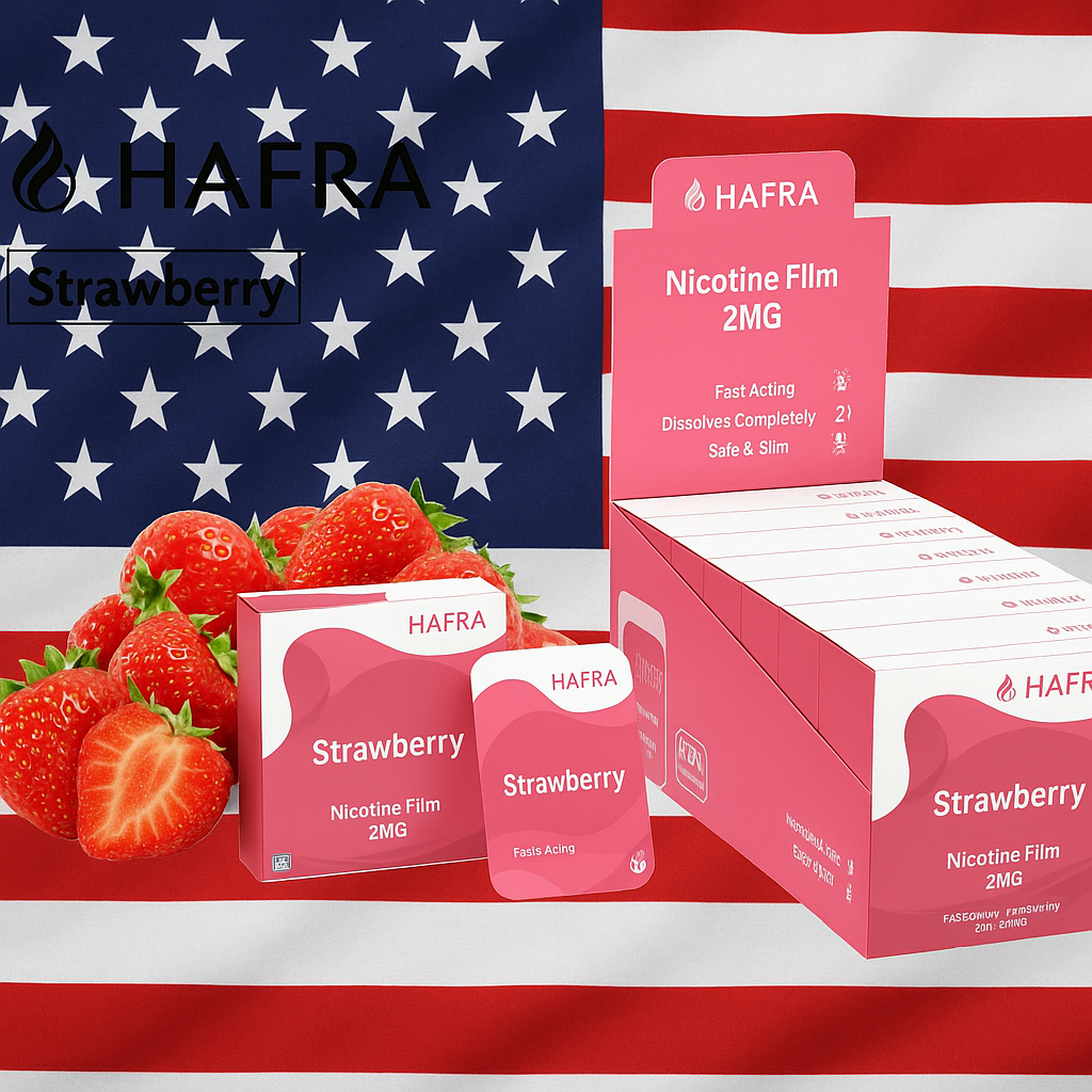 Hafra Nicotine Film 2mg | Fast, Discreet & Powerful Nicotine Strips ...